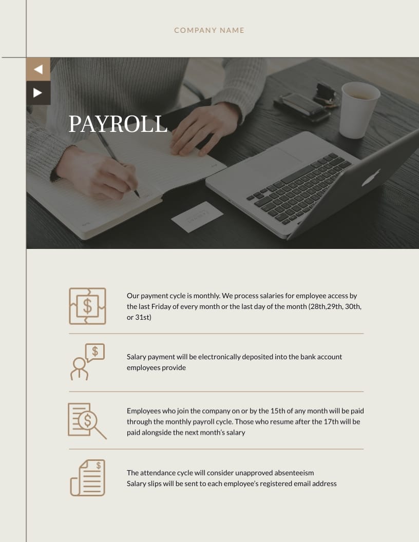 Employee Handbook Template | Visme