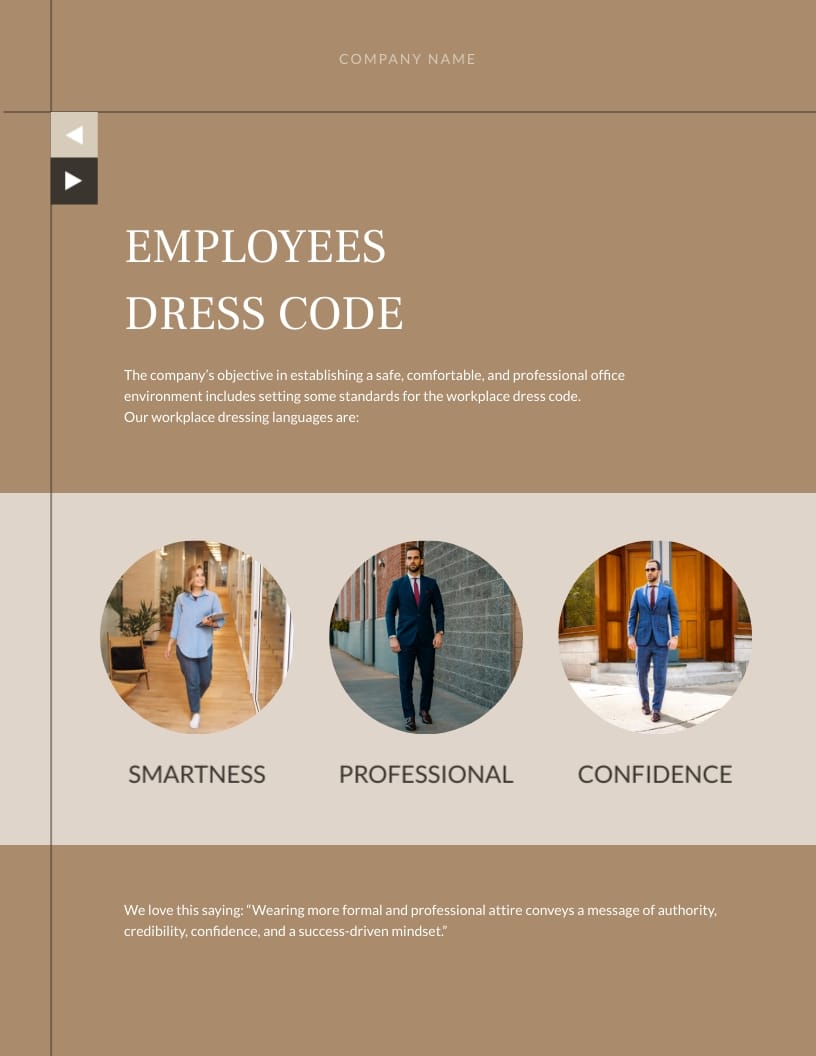 Employee Handbook Template | Visme