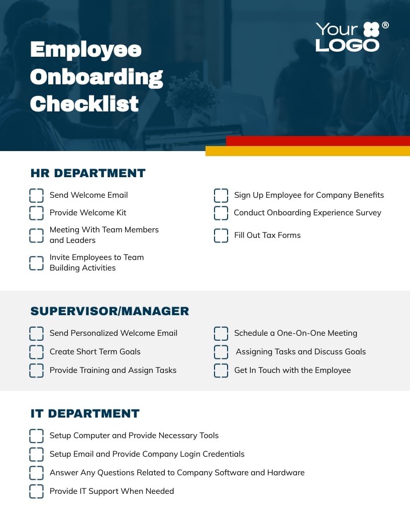 New Hire Onboarding Checklist 13 Templates To Welcome Employees
