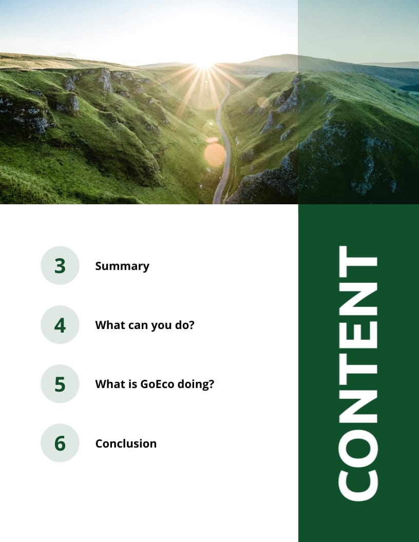 Environment White Paper Template | Visme