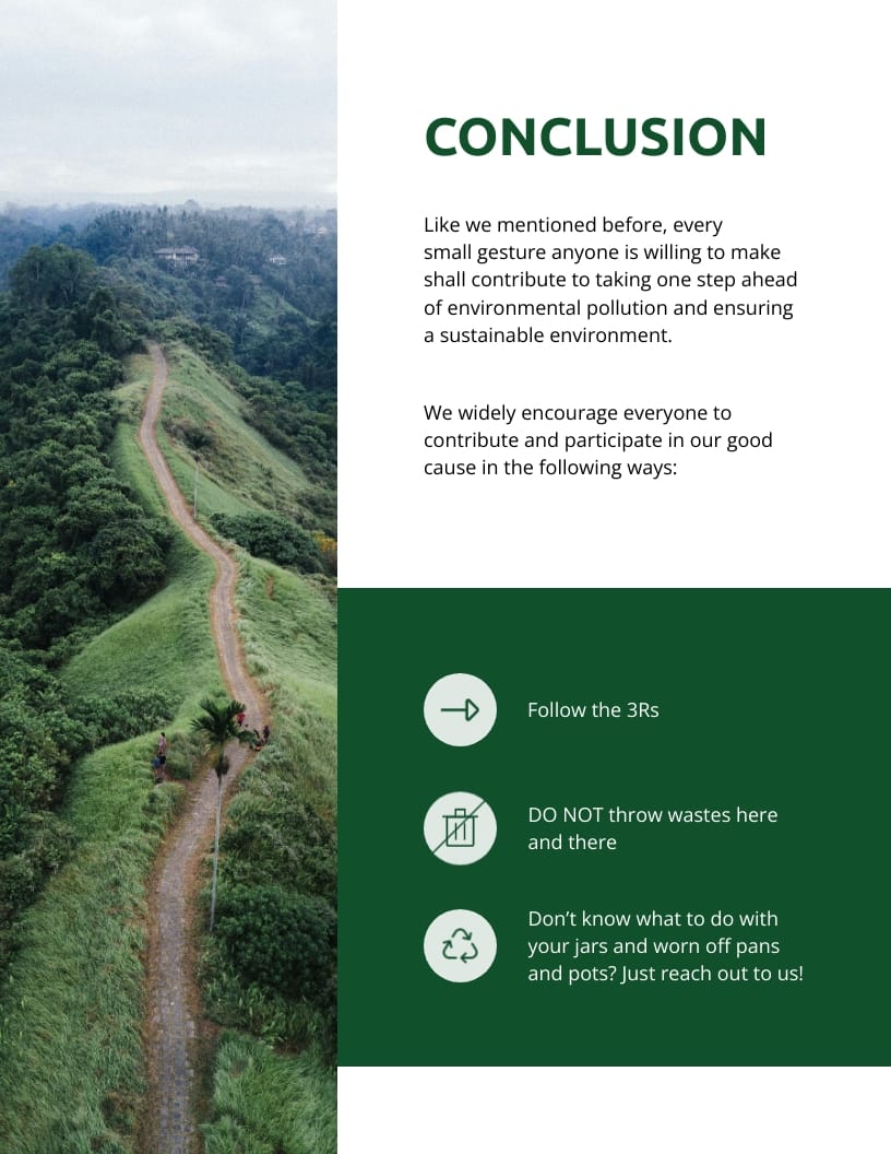 Environment White Paper Template | Visme