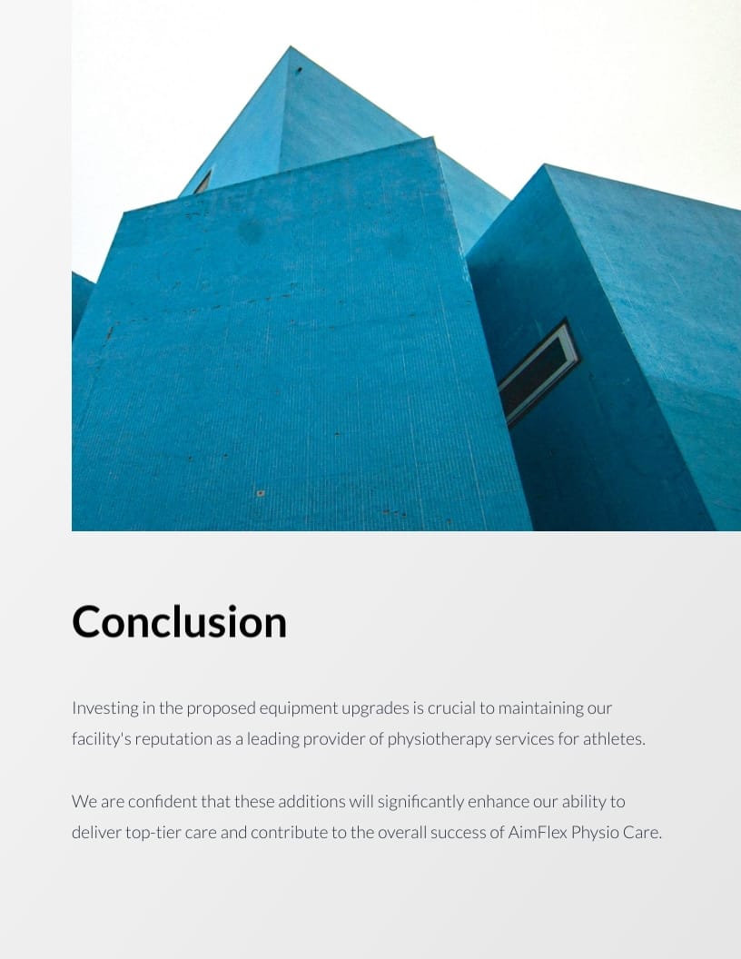 Equipment Purchase Proposal Template | Visme