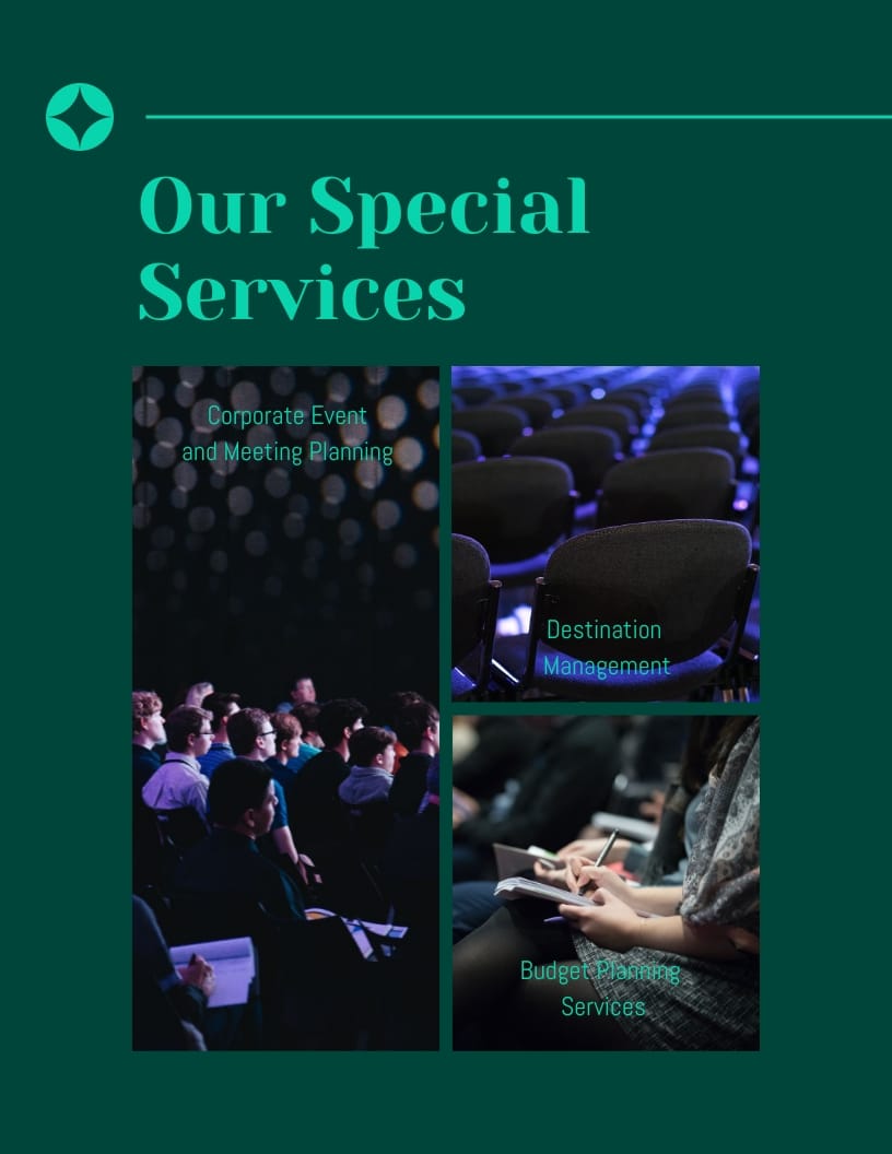 Event Management Booklet Template | Visme