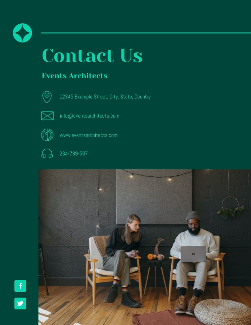 Event Management Booklet Template | Visme