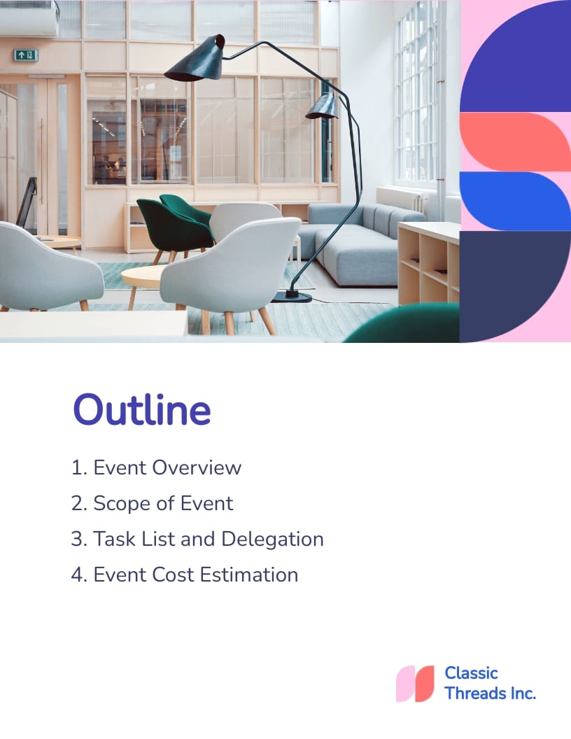 Event Management Work Plan Template | Visme