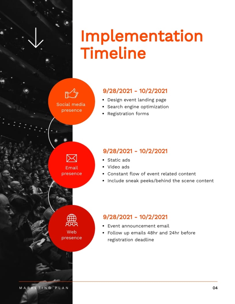 Event Marketing Plan Template | Visme