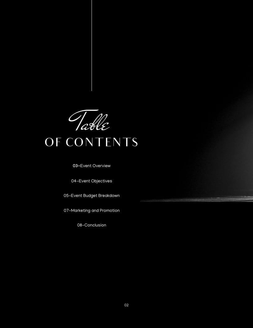 Event Planner Proposal Template | Visme