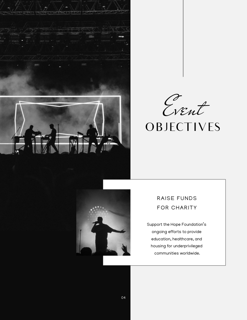 Event Planner Proposal Template | Visme