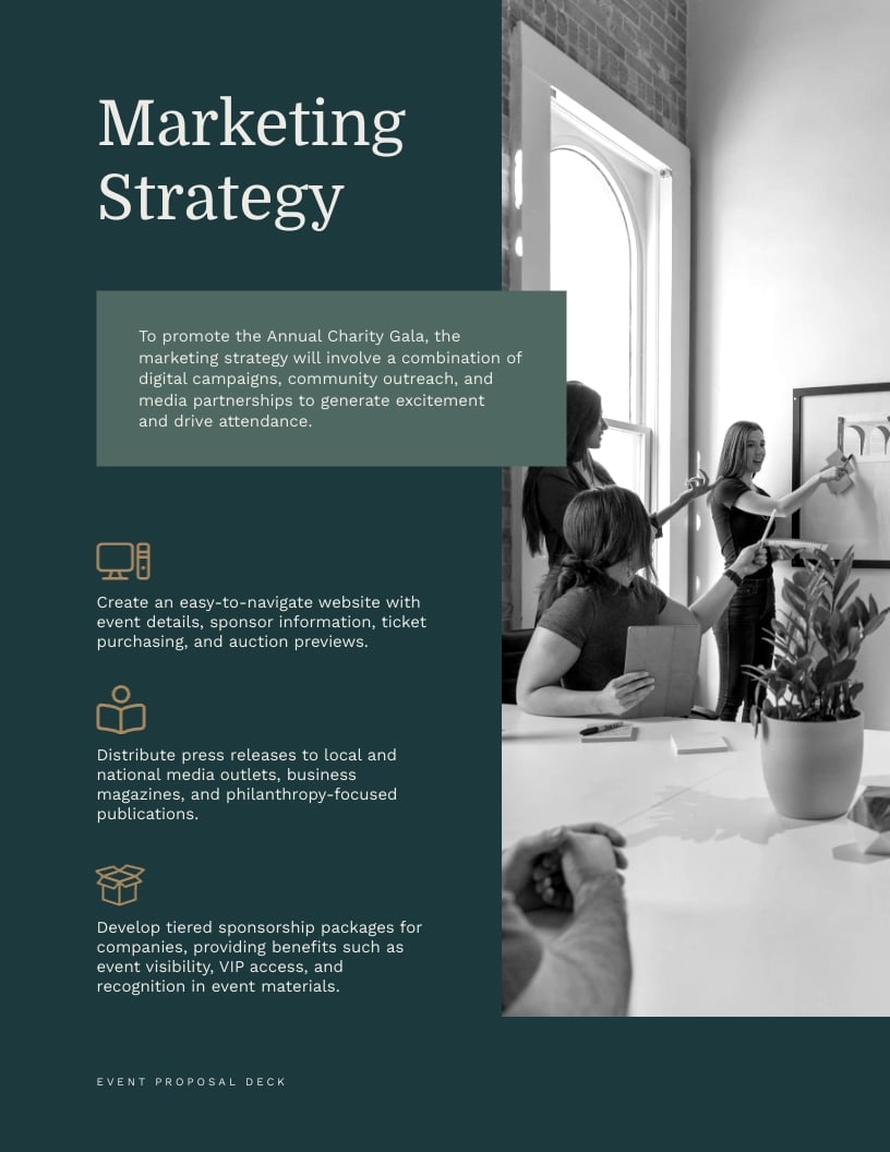 Event Proposal Deck Template | Visme