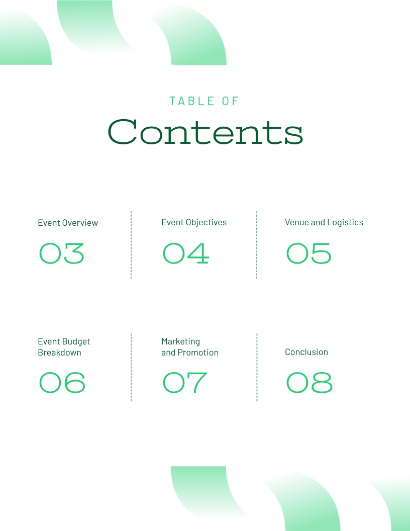 Event Proposal Example Template | Visme