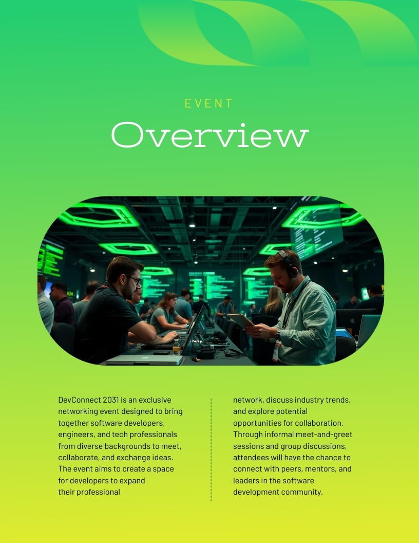 Event Proposal Example Template | Visme