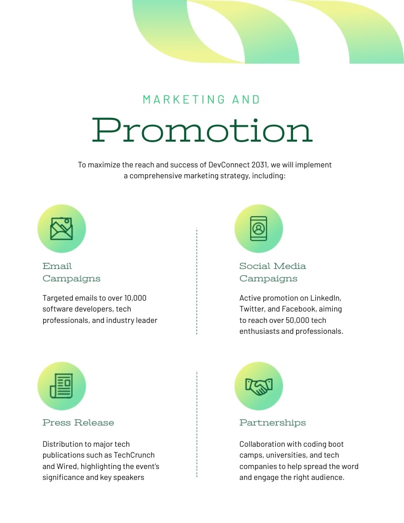 Event Proposal Example Template | Visme