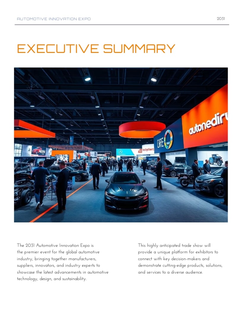 Event Sponsor Proposal Template | Visme