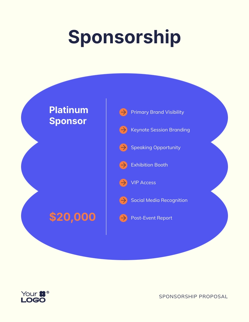 Event Sponsorship Business Proposal Example Template | Visme