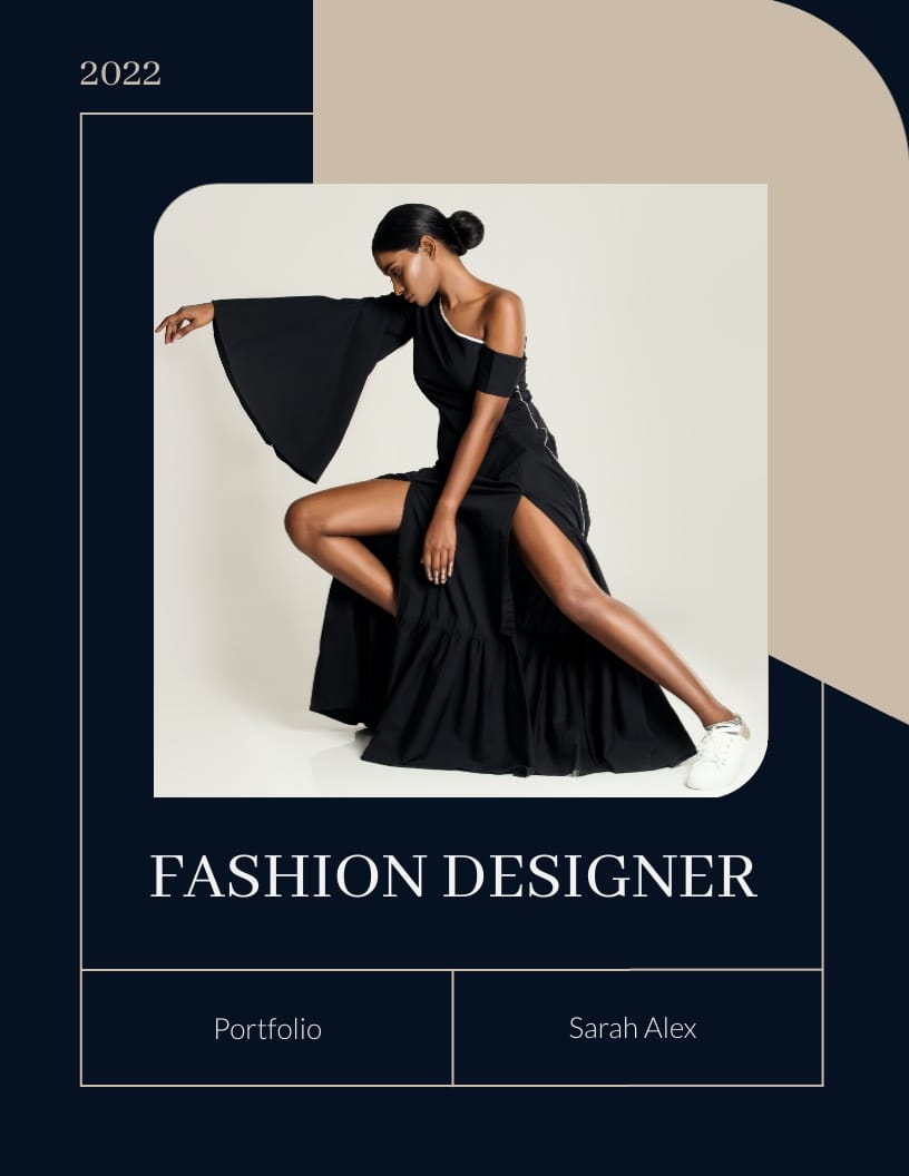 Fashion Design Portfolio Template