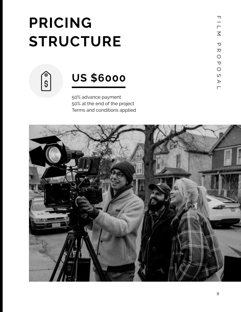 Film Proposal Template | Visme