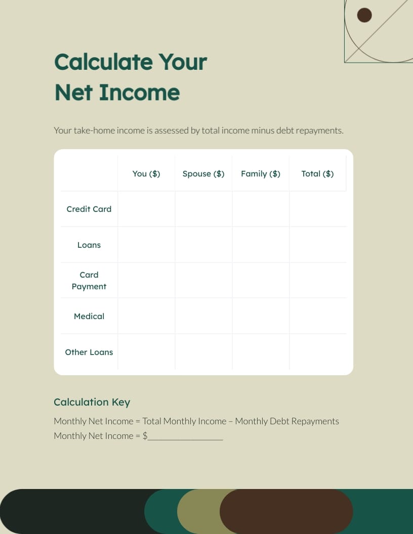 Financial Management Workbook Template | Visme