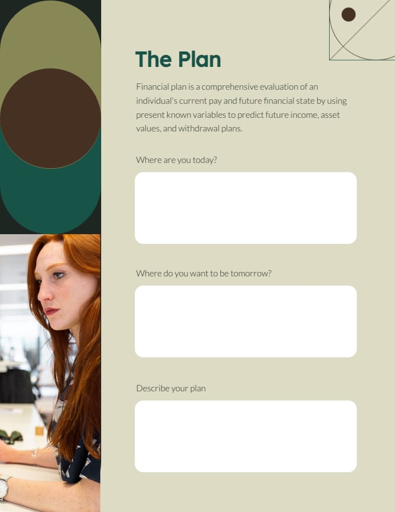Financial Management Workbook Template | Visme