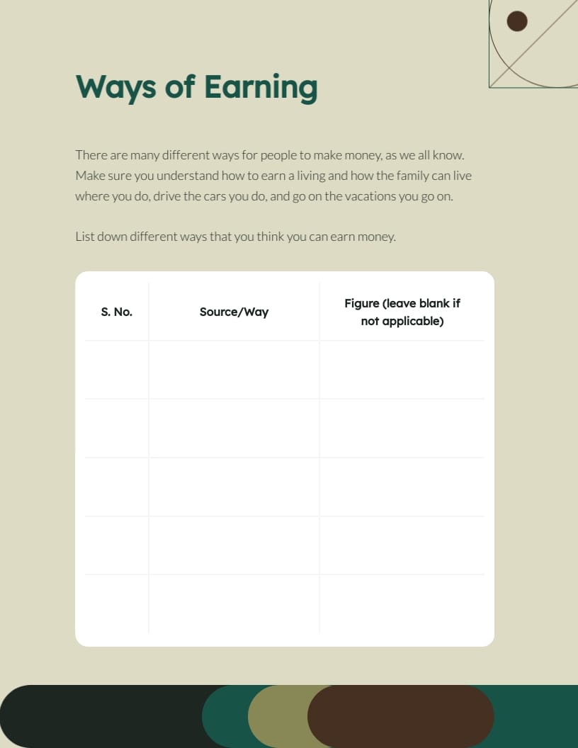 Financial Management Workbook Template | Visme