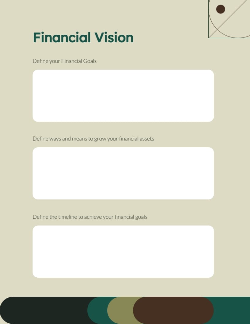 Financial Management Workbook Template | Visme