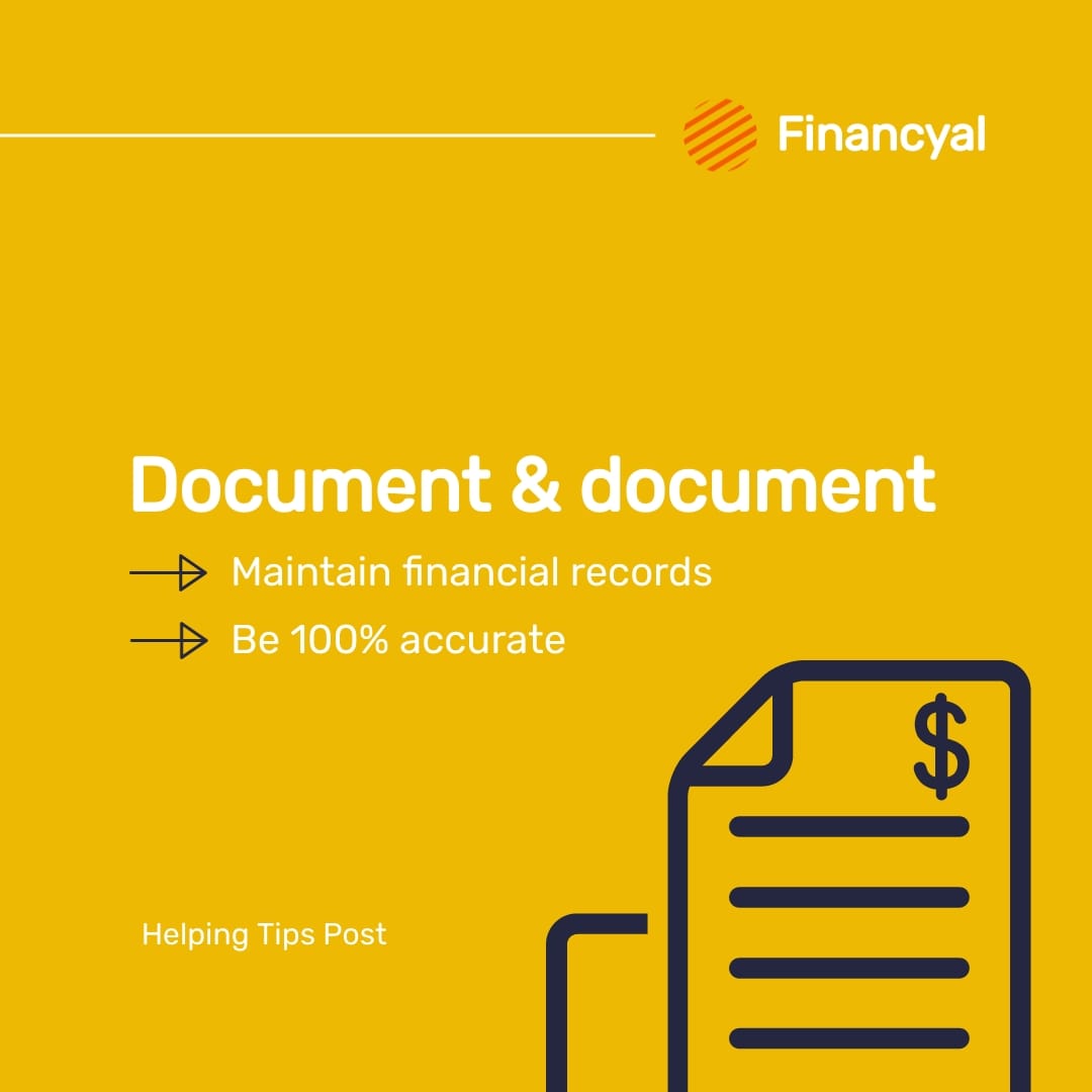 Financial Risk Instagram Carousel Post Template | Visme