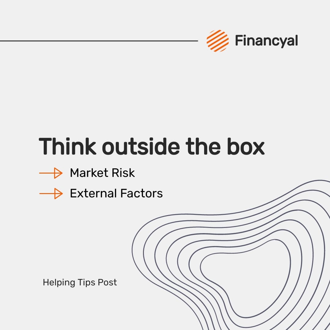 Financial Risk Instagram Carousel Post Template | Visme