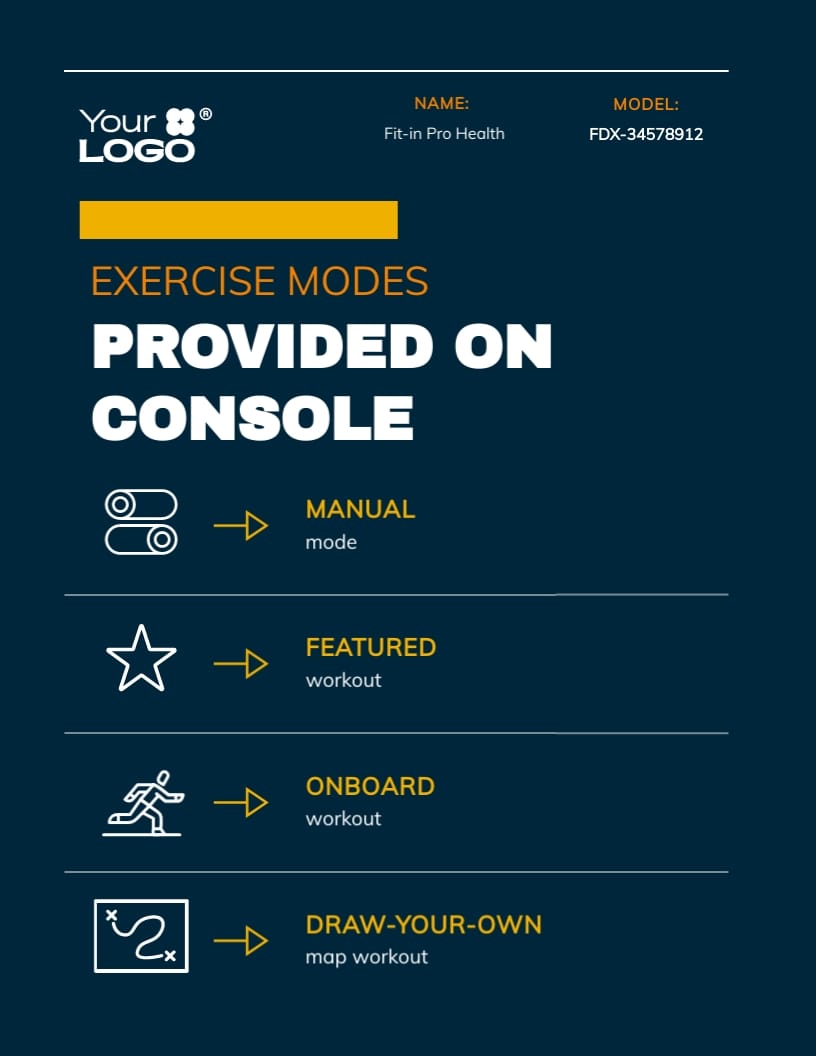 Fitness Equipment Training Manual Template | Visme