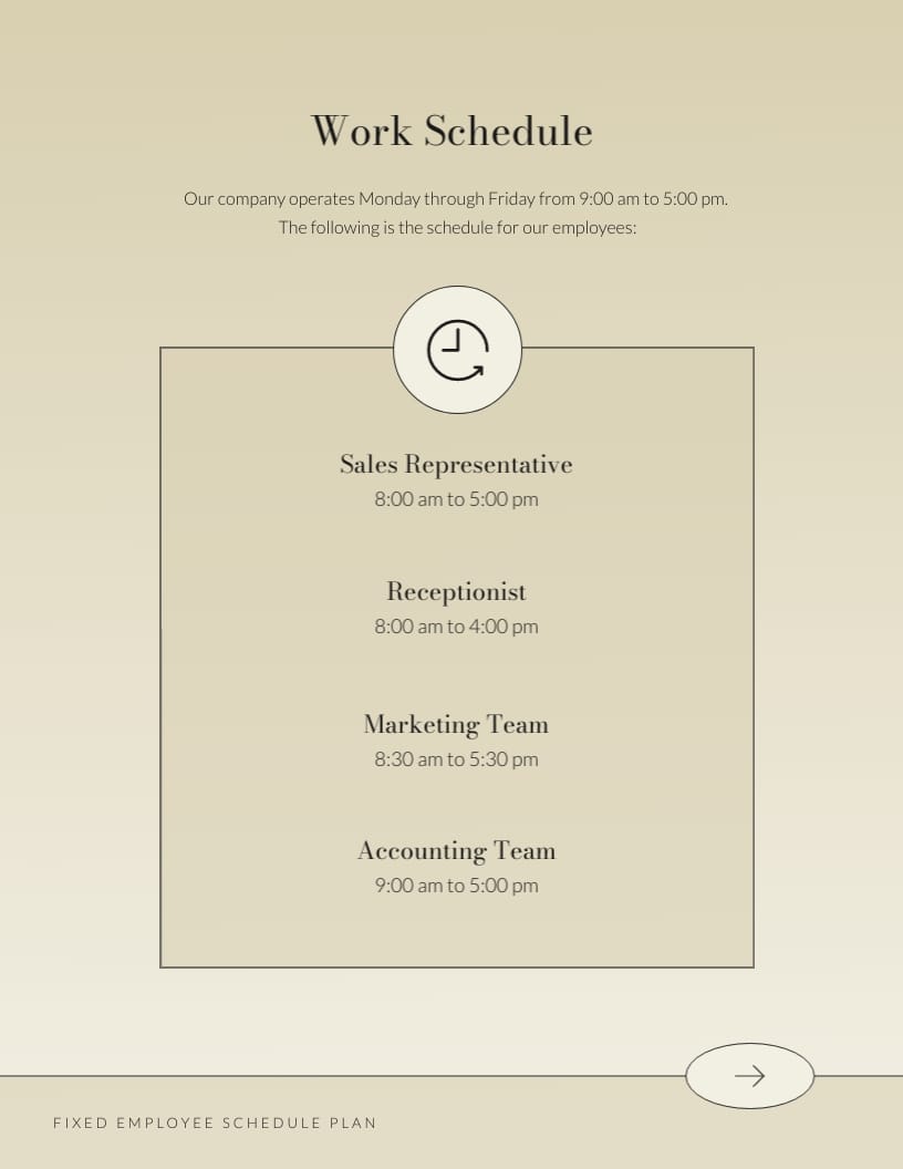 7 Employee Schedule Templates to Help You Organize Work Schedules with Ease