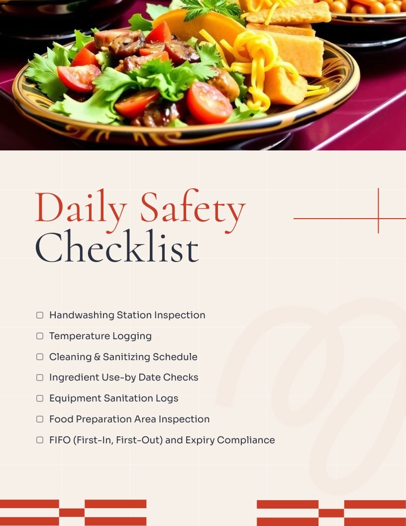 Food Safety Training Manual Template | Visme
