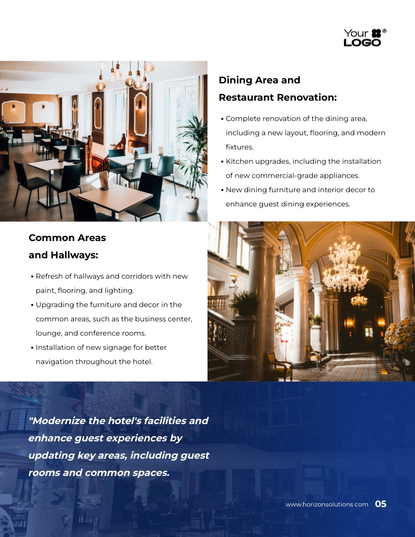 Formal Construction Proposal Template | Visme