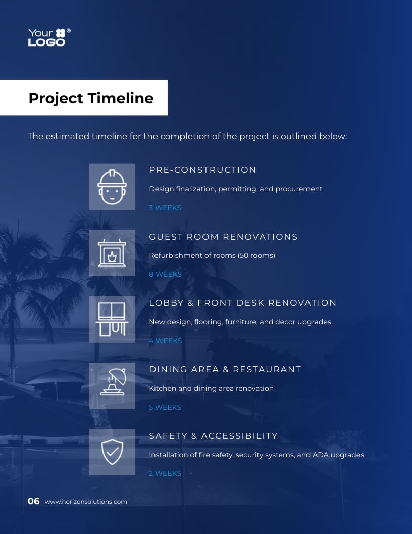 Formal Construction Proposal Template | Visme