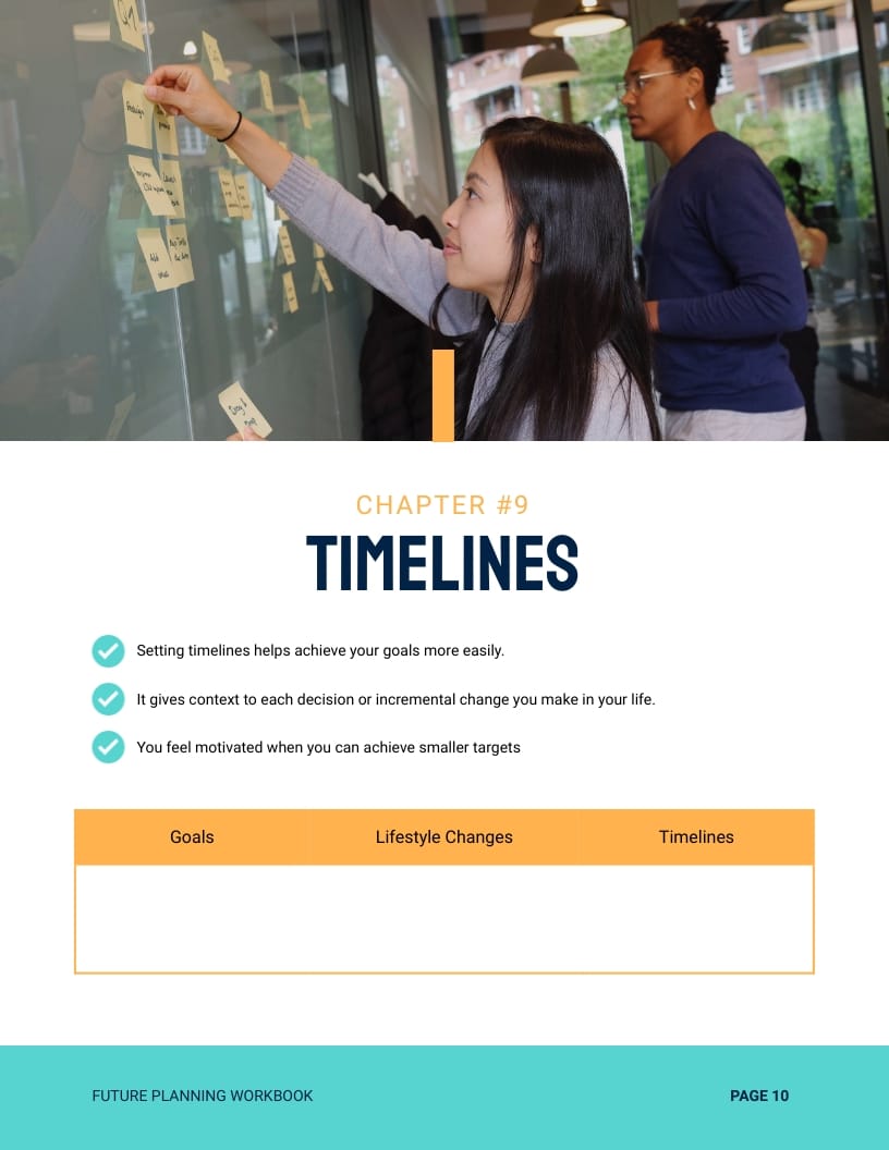 Future Planning Workbook Template | Visme