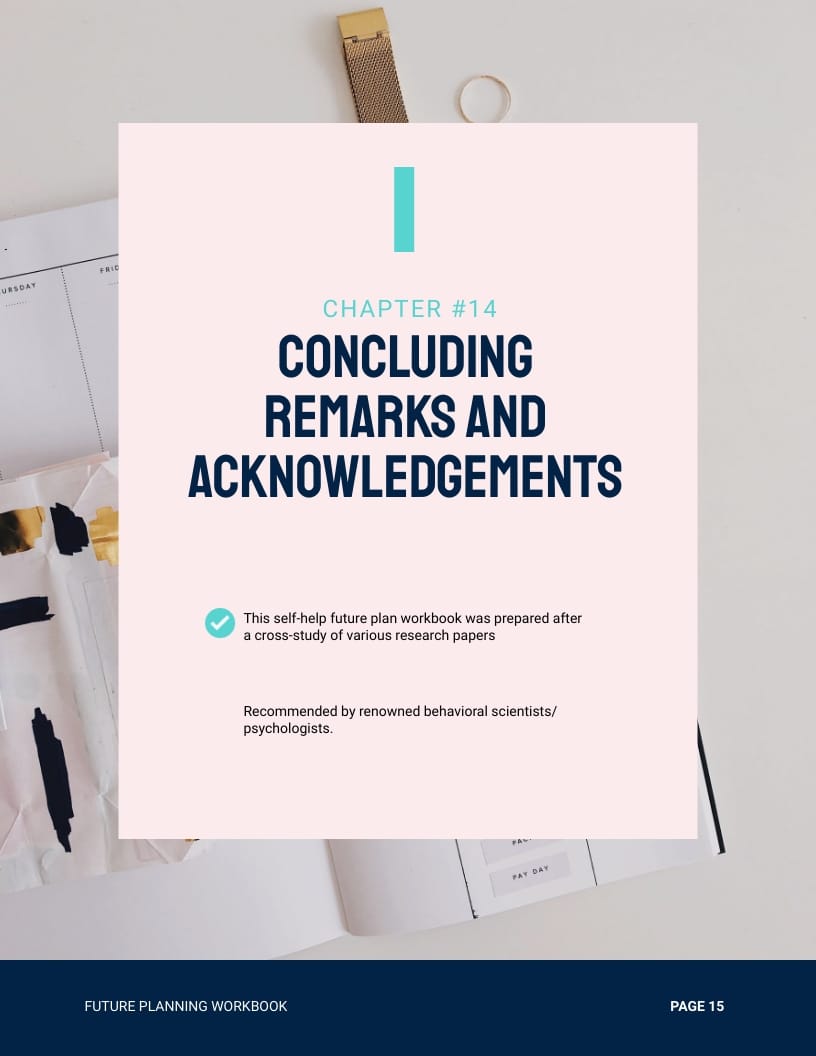 Future Planning Workbook Template | Visme