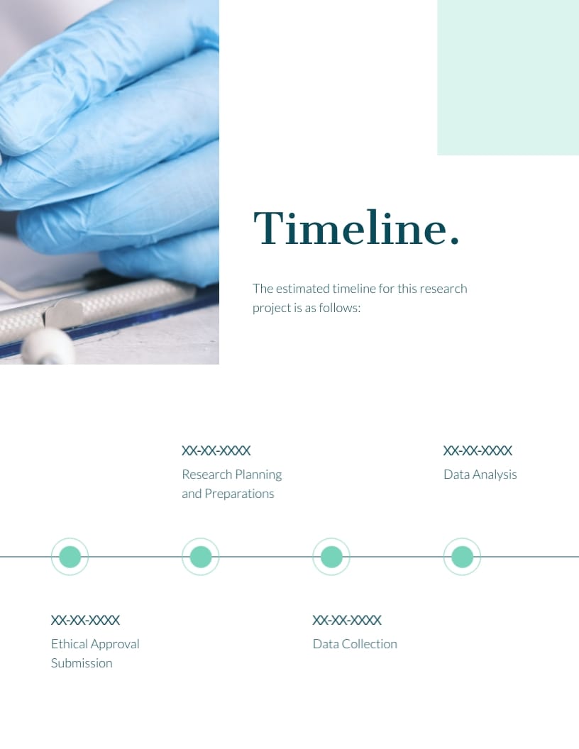 General Approval Research Proposal Template | Visme