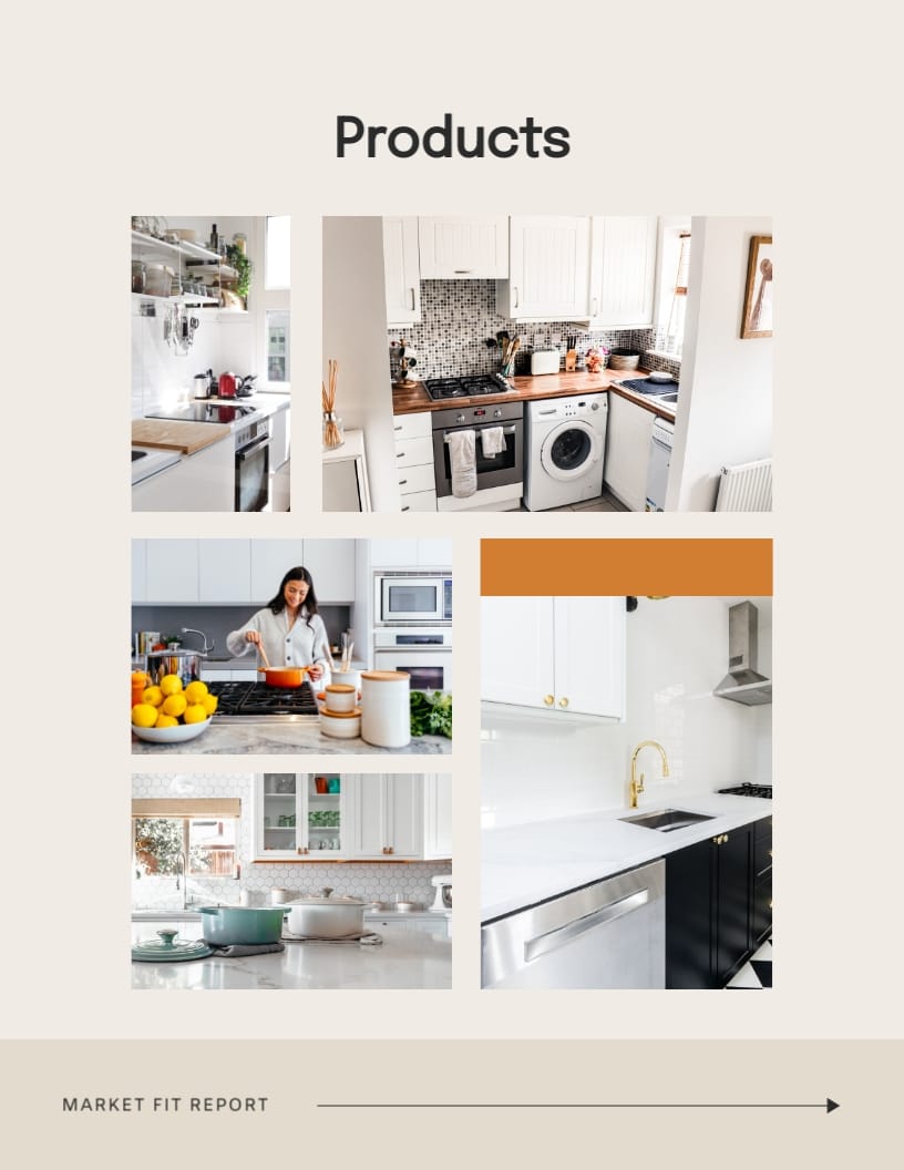 General Consumer Product Market Fit Report Template | Visme