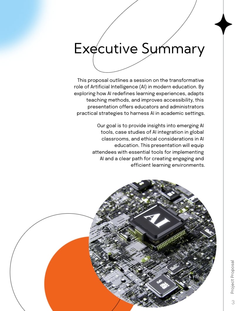 Global Conference Proposal Template | Visme
