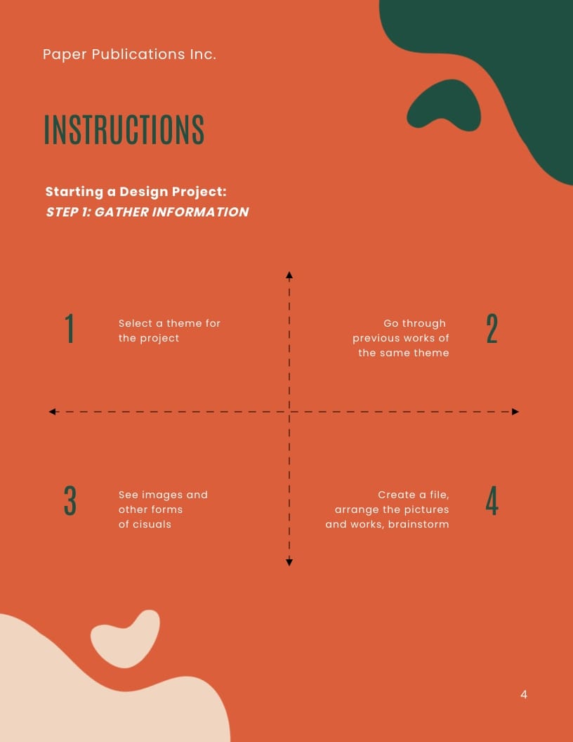 Graphic Designer Training Manual Template | Visme