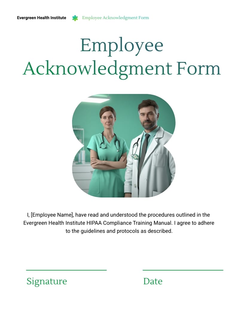 HIPAA Compliance Employee Training Manual Template | Visme