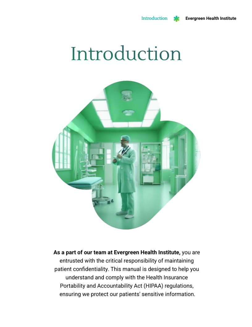 HIPAA Compliance Employee Training Manual Template | Visme