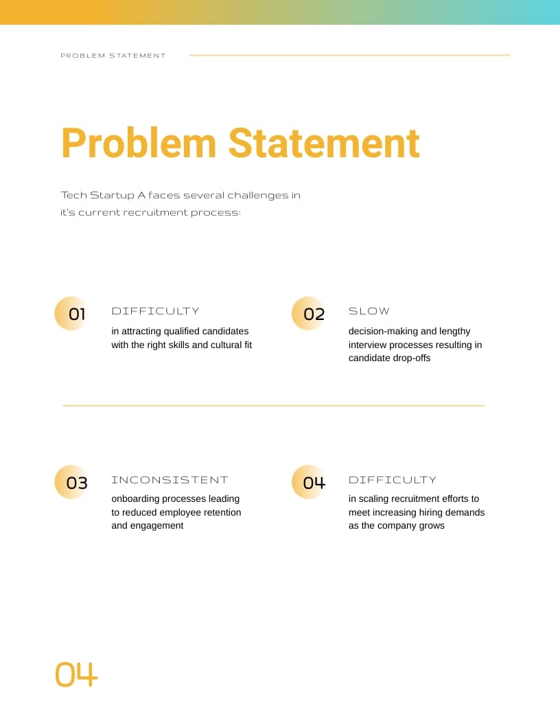 HR Agency Proposal Template | Visme