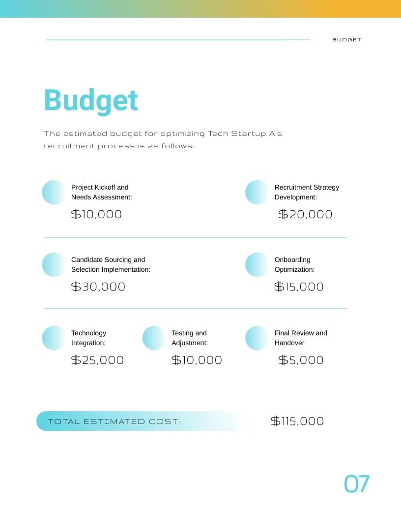 HR Agency Proposal Template | Visme