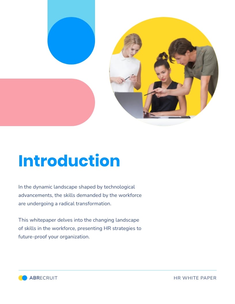 HR White Paper Template | Visme