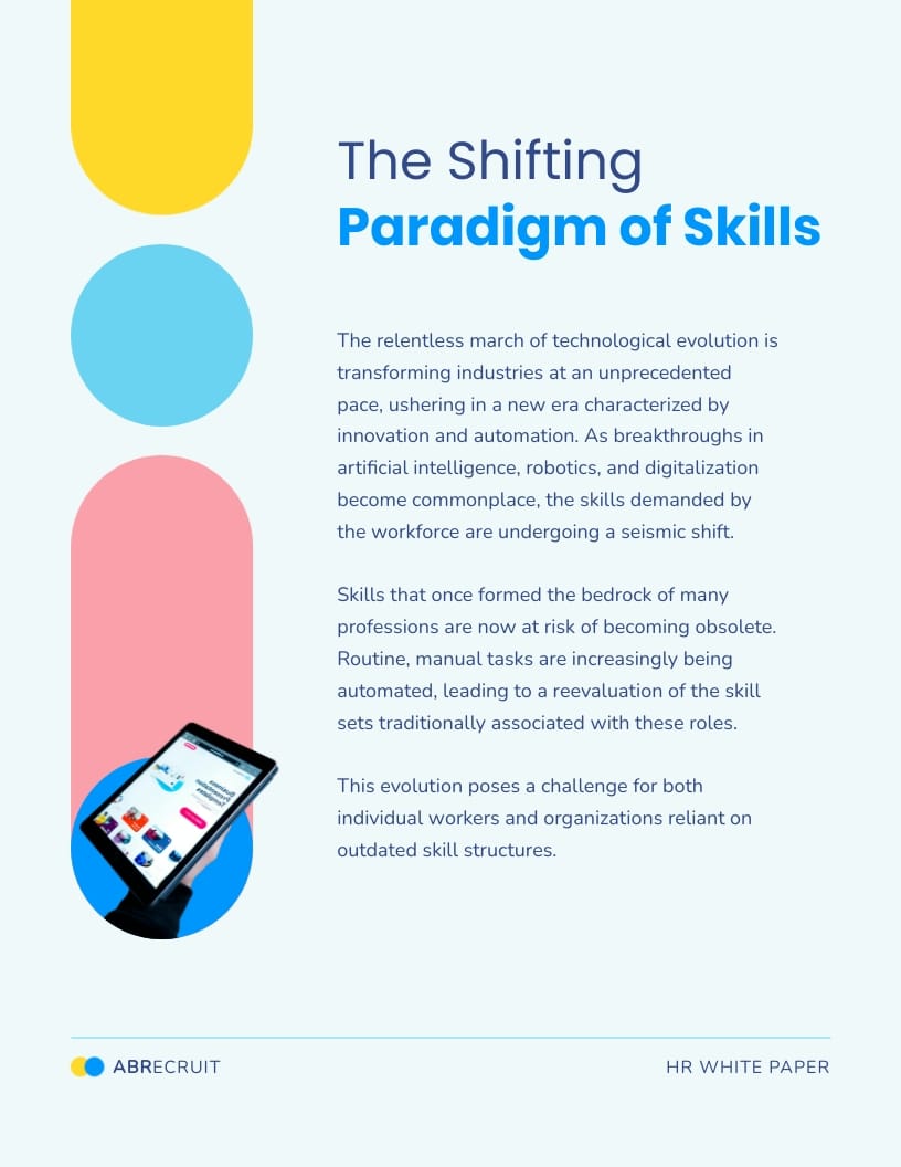 HR White Paper Template | Visme