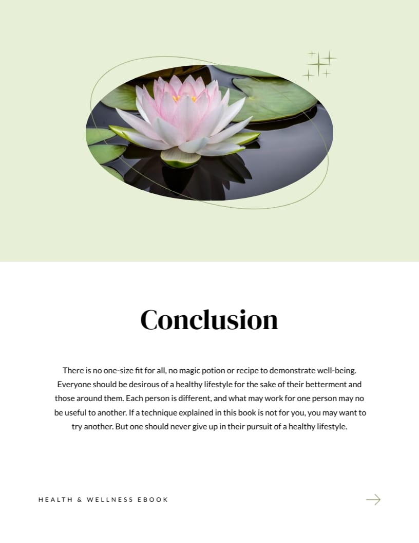 Health and Wellness Ebook Template | Visme