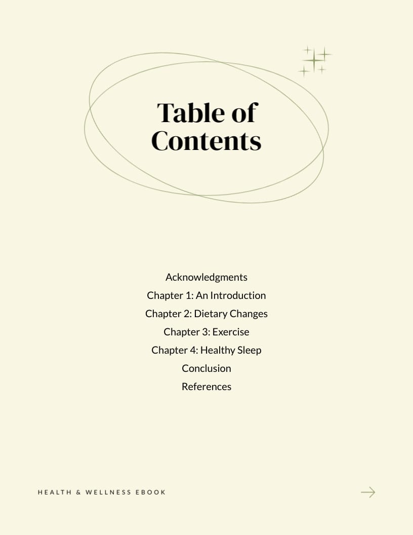 Health and Wellness Ebook Template | Visme