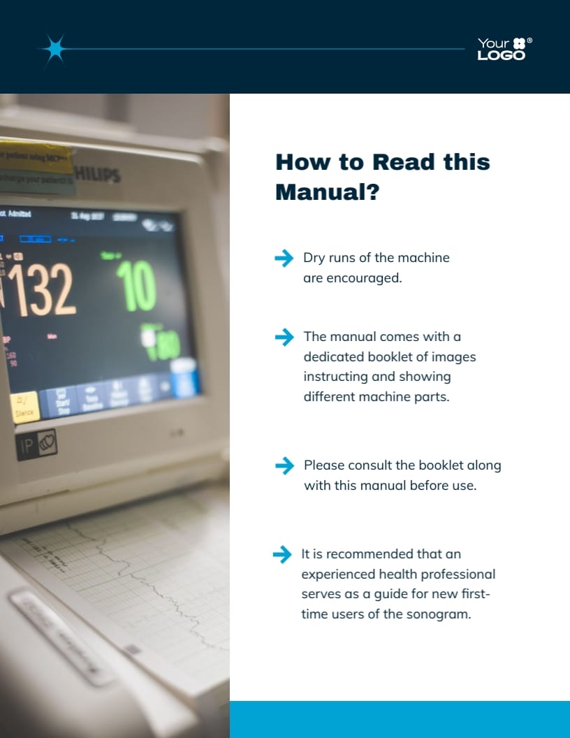 Healthcare Hospital Training Manual Template | Visme