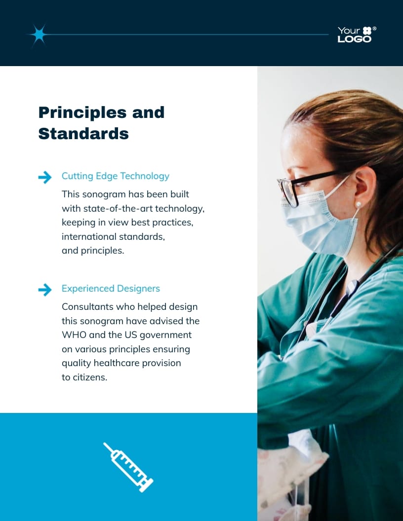 Healthcare Hospital Training Manual Template | Visme