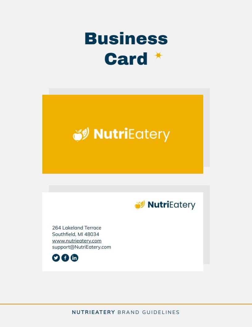 Healthy Snacks Brand Guidelines Template | Visme