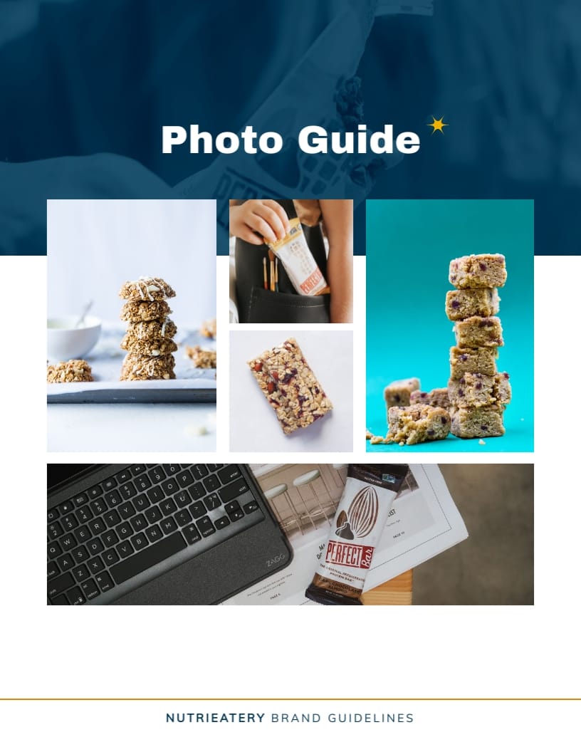 Healthy Snacks Brand Guidelines Template | Visme