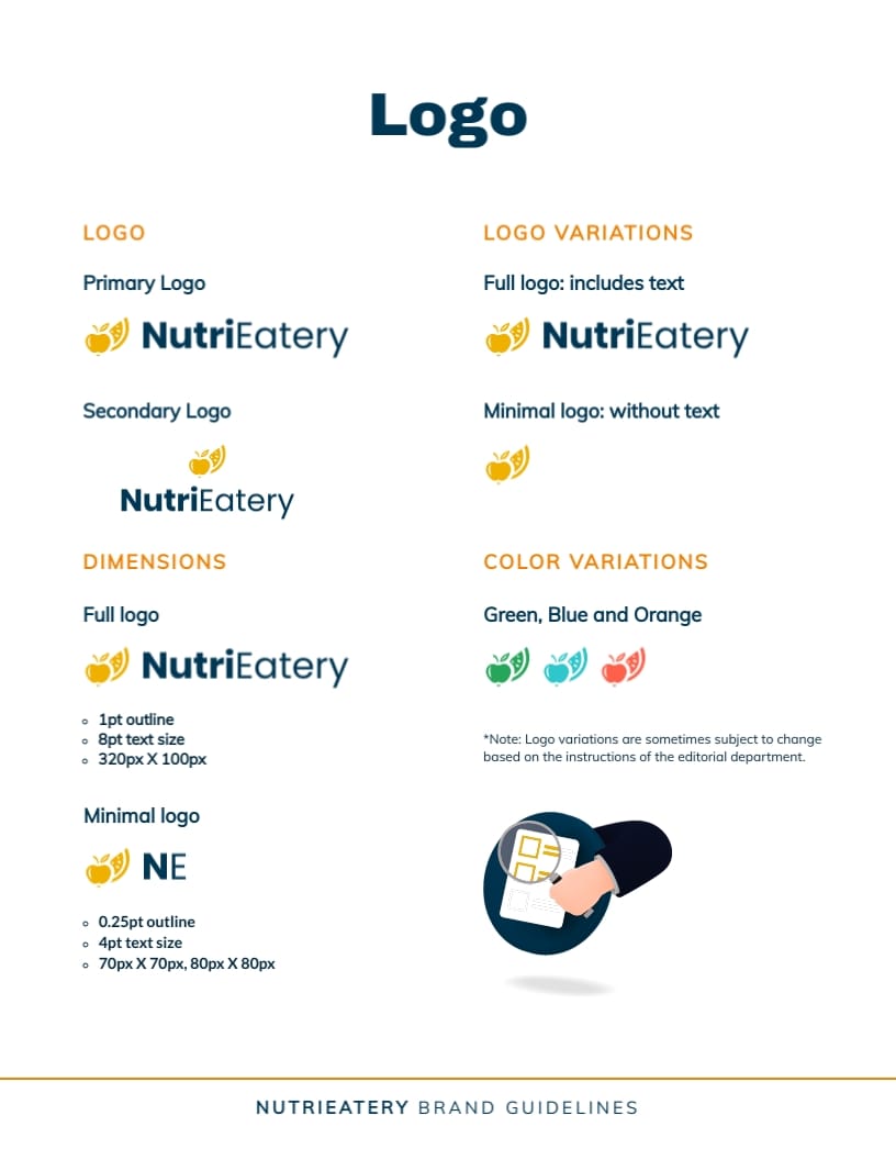 Healthy Snacks Brand Guidelines Template | Visme